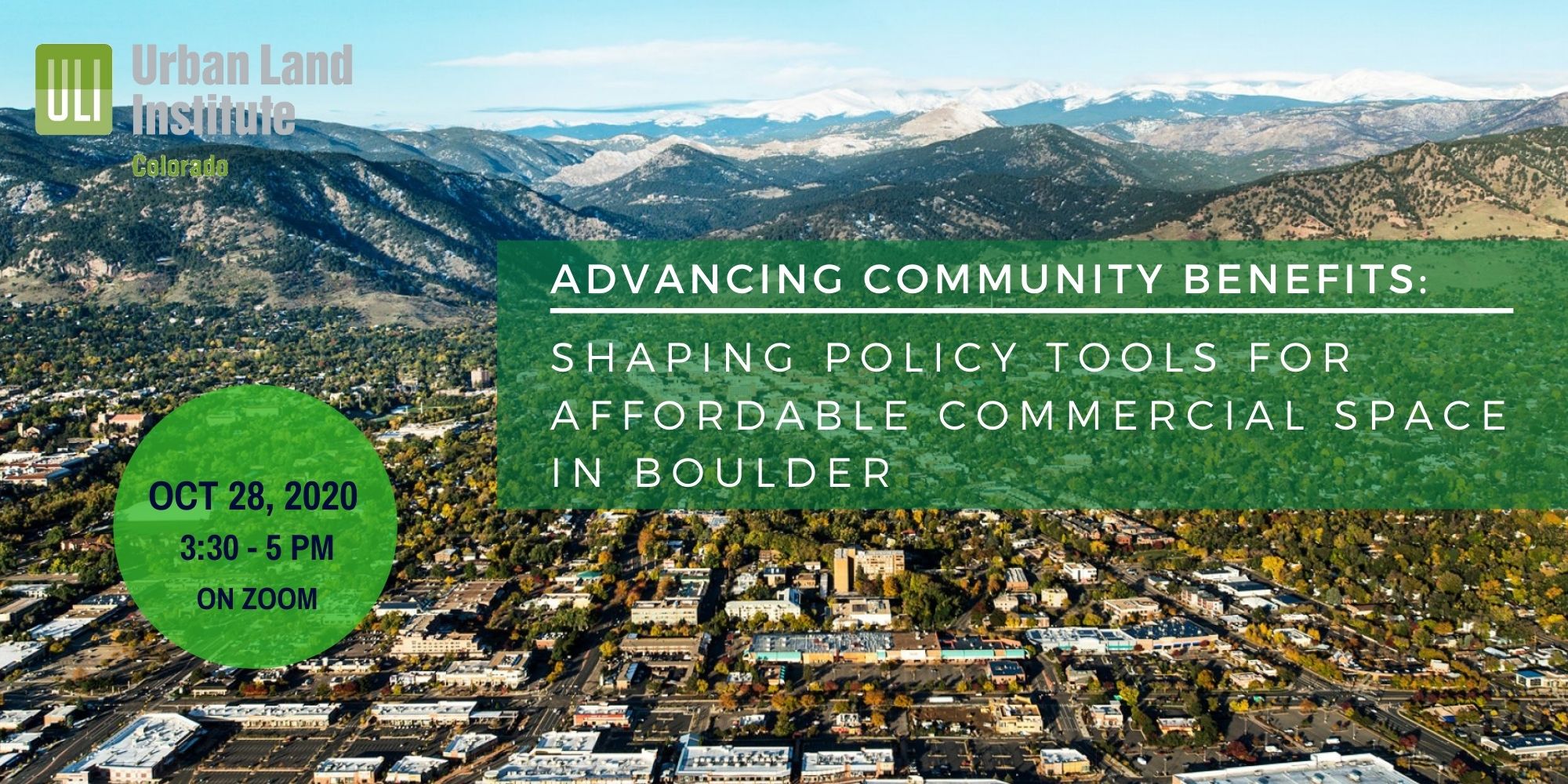 ULI Colorado: Advancing Community Benefits | ULI Knowledge Finder