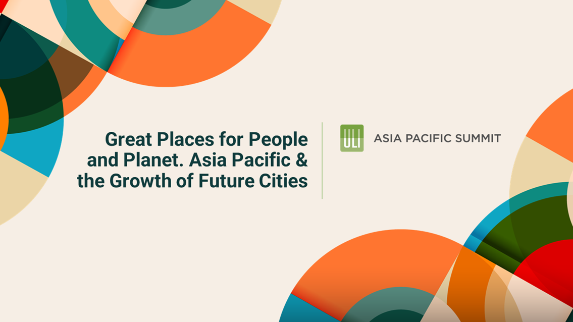 Great Places For People and Planet. Asia Pacific & the Growth of Future ...