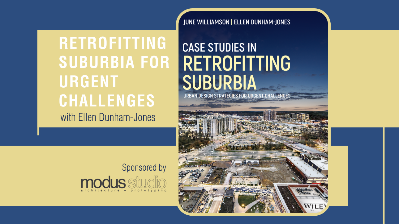 Études de cas sur la modernisation des banlieues avec Ellen Dunham ...