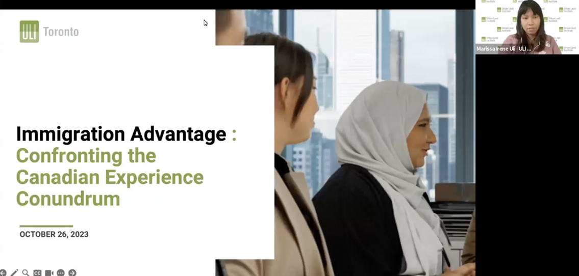 Immigration Advantage: Confronting the Canadian Experience Conundrum | ULI Knowledge Finder